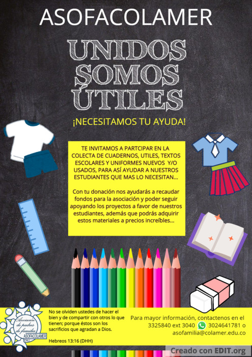 asofacolamer – Asofamilia colamer